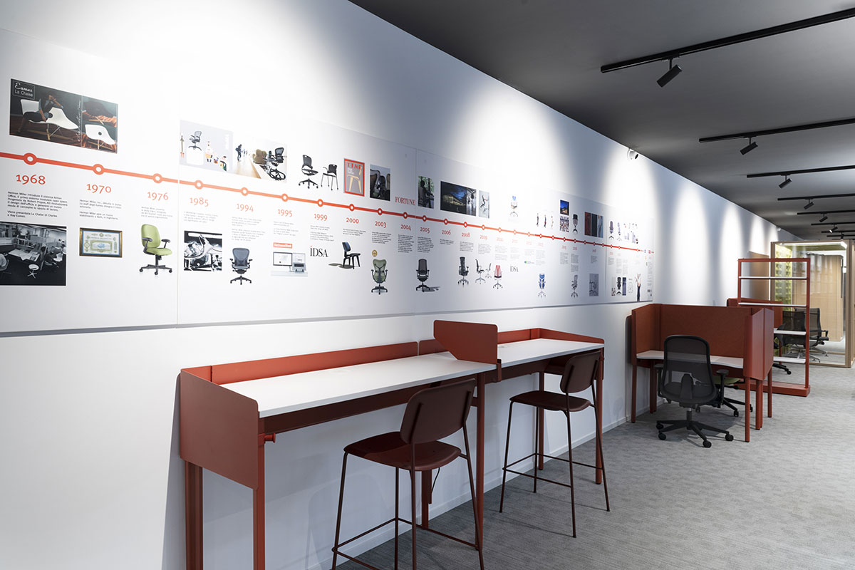 Spazio Herman Miller Per Scoprire Nuovi Modi Di Lavorare Della Chiara